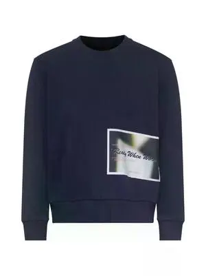 MAISON MARGIELA Patch Cotton Sweatshirt