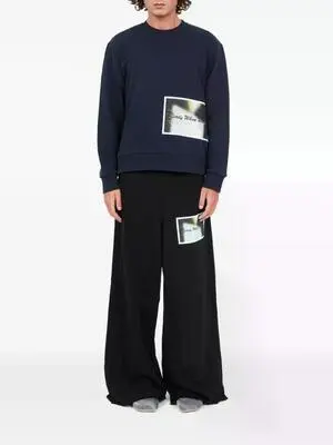 MAISON MARGIELA Patch Cotton Sweatshirt