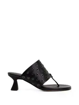 MIISTA Cedella Eyelet-embellished Sandals