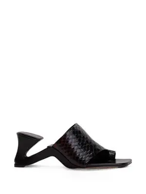 MIISTA Gaelle Snake-effect Sandals