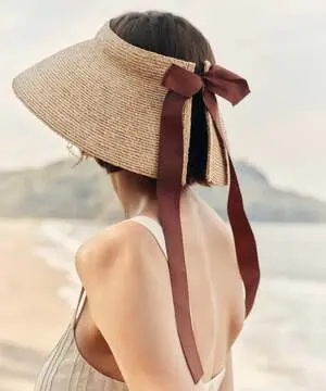 Jenni Kayne Shore Raffia Visor