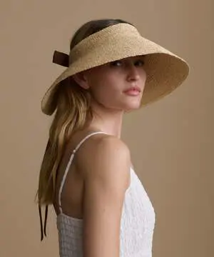 Jenni Kayne Shore Raffia Visor
