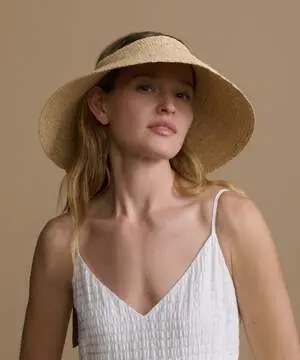 Jenni Kayne Shore Raffia Visor