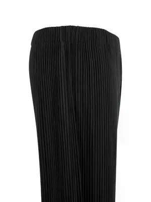 Issey Miyake Pleated Trousers - Black