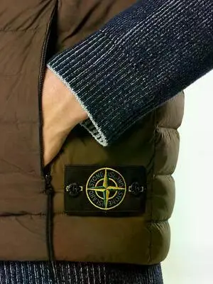 Stone Island Seamless Tunnel Down-tc Vest - Brown
