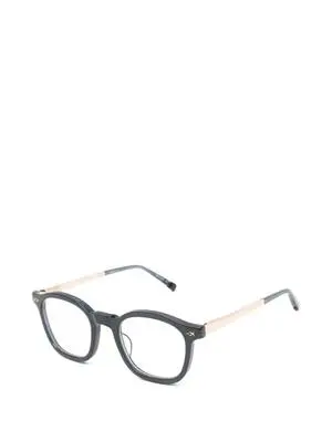 Matsuda Square-frame Eyeglasses - Grey