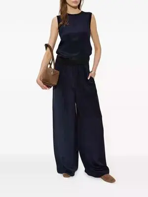 Max Mara Volonta Silk Wide-leg Trousers