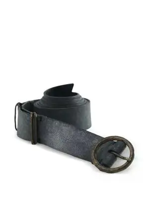 ZIGGY CHEN Round Buckle Belt