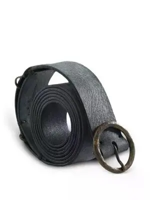ZIGGY CHEN Round Buckle Belt