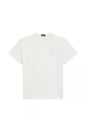 Polo Ralph Lauren Logo-embroidered T-shirt - Neutrals