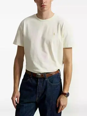 Polo Ralph Lauren Logo-embroidered T-shirt - Neutrals