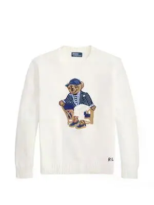 Polo Ralph Lauren Polo Bear Intarsia-knit Sweater
