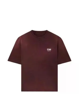 GOLDEN GOOSE Graphic Print T-shirt - Brown