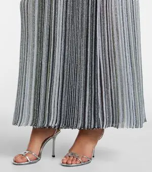 Missoni Striped Lame Maxi Dress