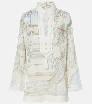 Tory Burch Frill Kaftans Tunics