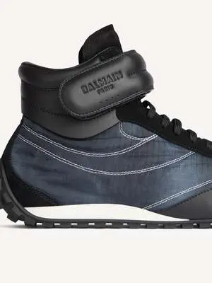 Balmain Racing Mid-top Sneakers
