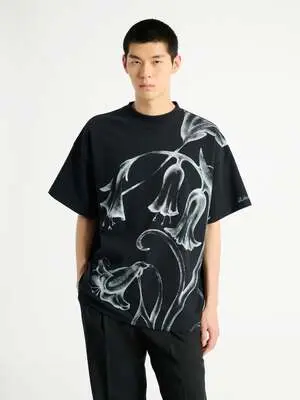 Balmain Printed Flower T-shirt