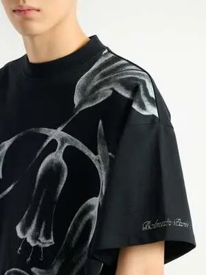 Balmain Printed Flower T-shirt