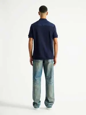 Balmain Embroidered Insect Polo