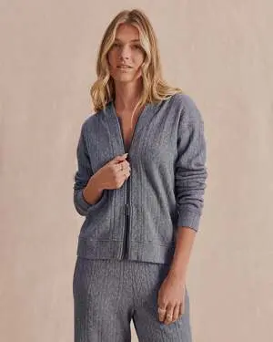 Splendid Full Zip Sweatshirts Hoodies For Women