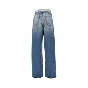 MAISON MARGIELA Jeans With Turned-down Waist Effect
