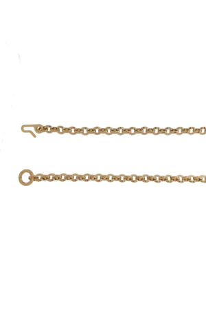Chloé Brass Belt With Chains