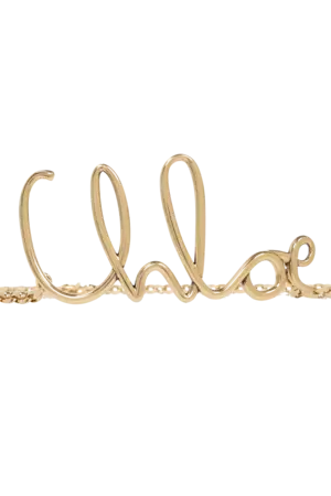 Chloé Brass Belt With Chains
