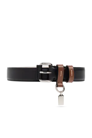 MAISON MARGIELA Leather Belt - Black