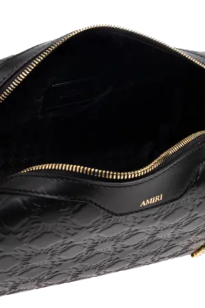 Amiri Leather Toiletry Bag