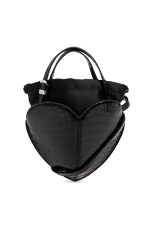 ROTATE BY BIRGER CHRISTENSEN Heart-shaped Bag - Black