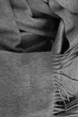 Max Mara Cashmere Scarf "baci - Grey