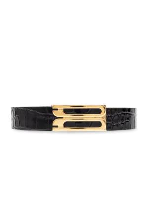 Victoria Beckham Leather Belt - Black