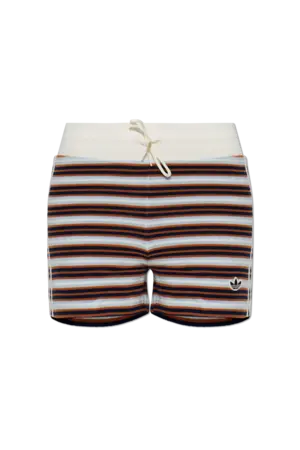 ADIDAS ORIGINALS Shorts With Logo - Brown
