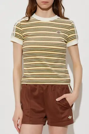 ADIDAS ORIGINALS Striped Knit T-shirt