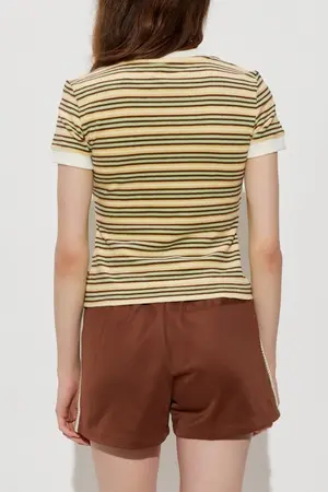 ADIDAS ORIGINALS Striped Knit T-shirt