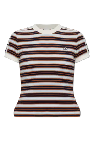 ADIDAS ORIGINALS T-shirt With Logo - Brown