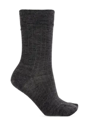 MAISON MARGIELA Wool Socks - Grey