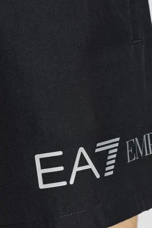 EA7 Logo Swim Shorts