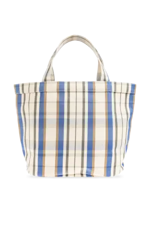 A.p.c. Striped Cotton Tote Bag