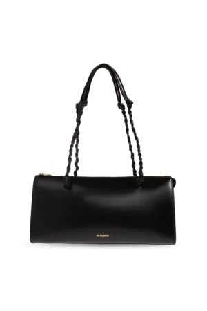 JIL SANDER Leather "tangle" Bag - Black