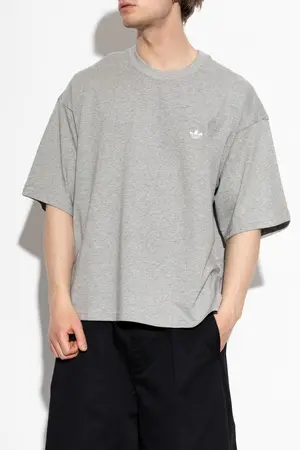 ADIDAS ORIGINALS T-shirt With Logo - Grey
