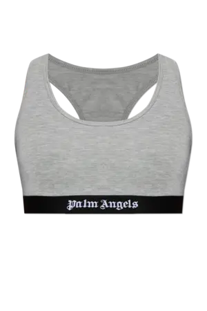 Palm Angels Lingerie Top - Grey