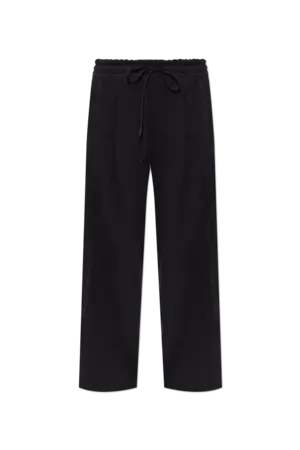 ADIDAS ORIGINALS Wide-leg Sweatpants - Black