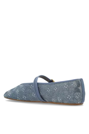 COACH Ballet Flats With Shimmering Sequins