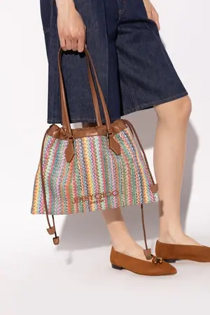 JIMMY CHOO Drawstring Medium Bag