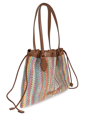 JIMMY CHOO Drawstring Medium Bag