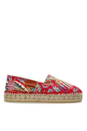 Etro Espadrilles With Logo - Multicolour