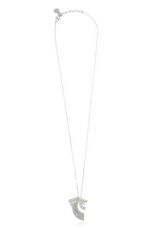 FERRAGAMO Crystal Pendant Necklace