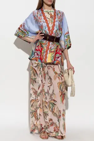 Etro Silk Printed Shirt