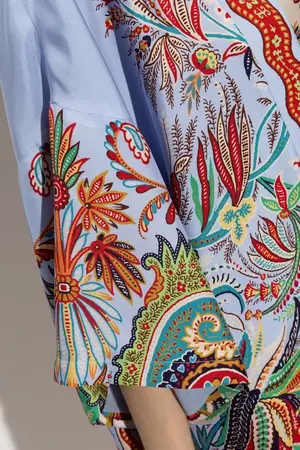 Etro Silk Printed Shirt